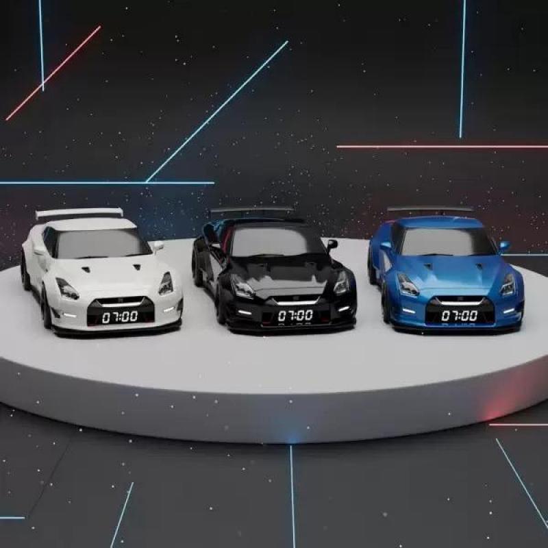 Supercar Alarm Clock Supercar Design Desktop Decoration Suitable for ...