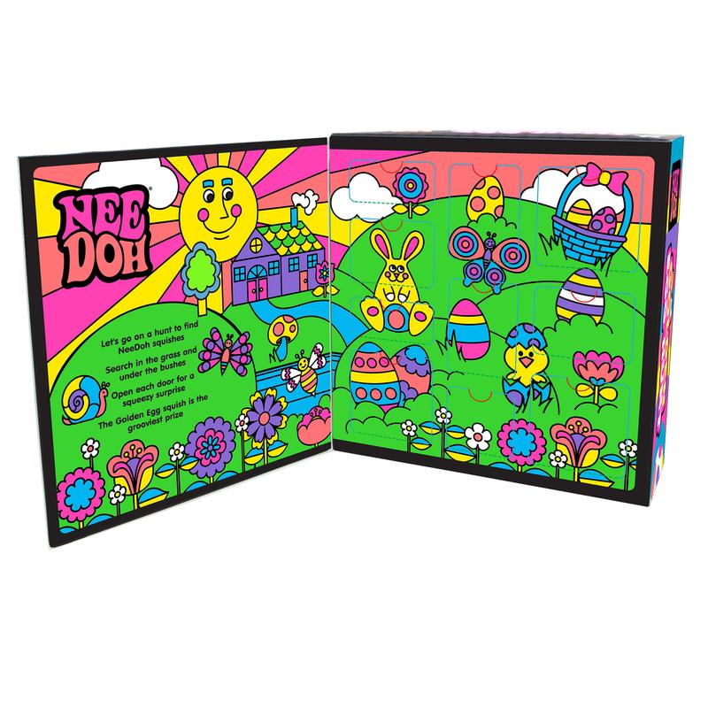 NeeDoh Easter Bundle - Squishy Easter Fun Set Toys -Various Textures ...